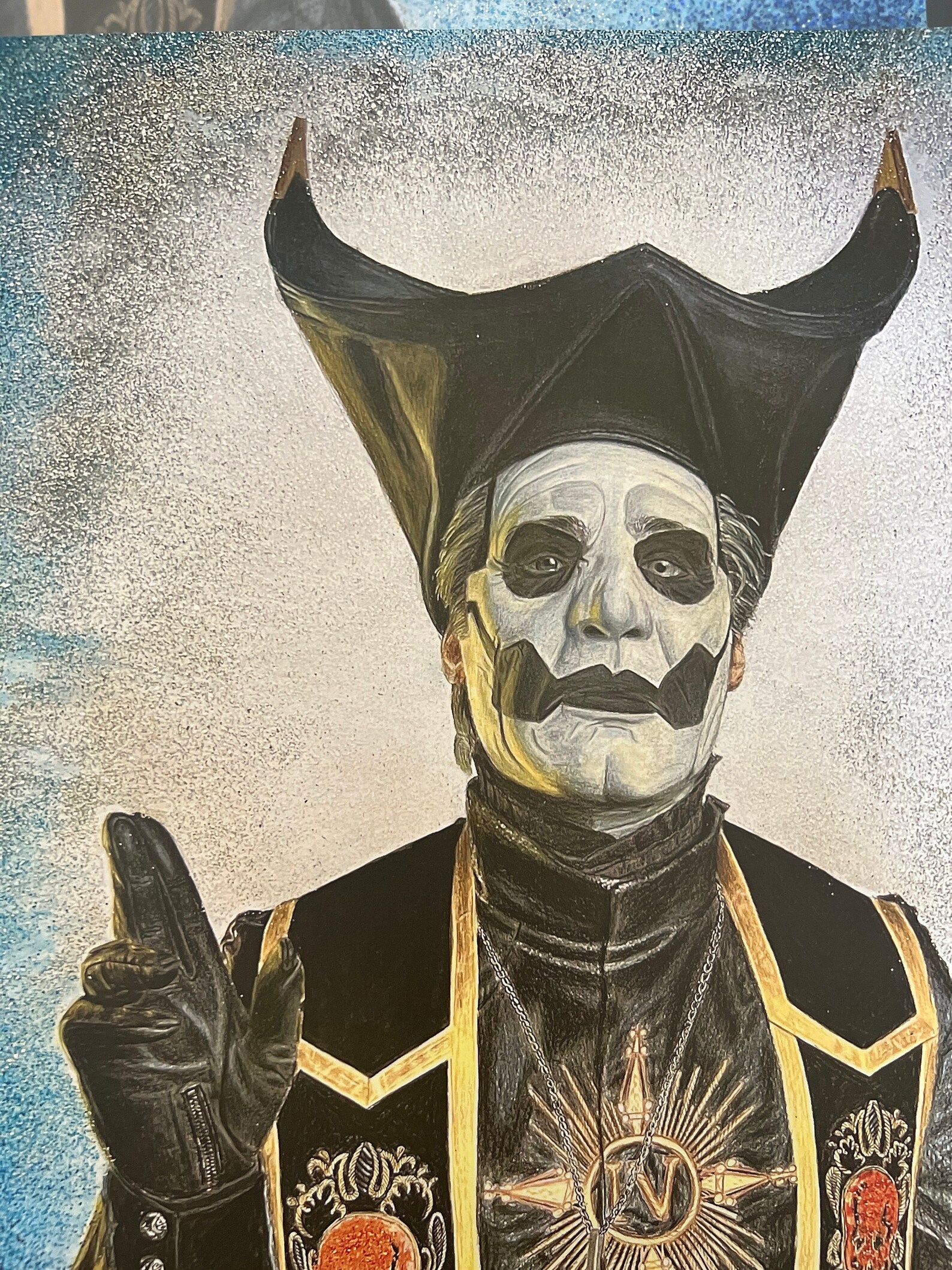 Ghost Papa Emeritus IV Print A3 - Etsy UK