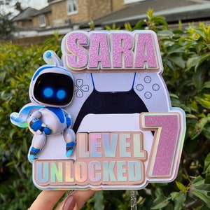 Astro Bot Cake Topper - Etsy