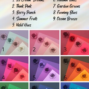 Home Sweet Home Rose Flower Box, Housewarming Gift, Paper Flower Shadow ...