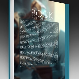 7 Book Cover Mockup Psds BUNDLE 2 With Smart Layers, Create and Design ...