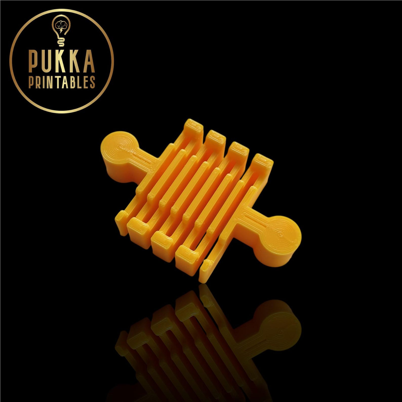 Flexible Wooden Train Track Connector | 3D Printable STL File - Etsy