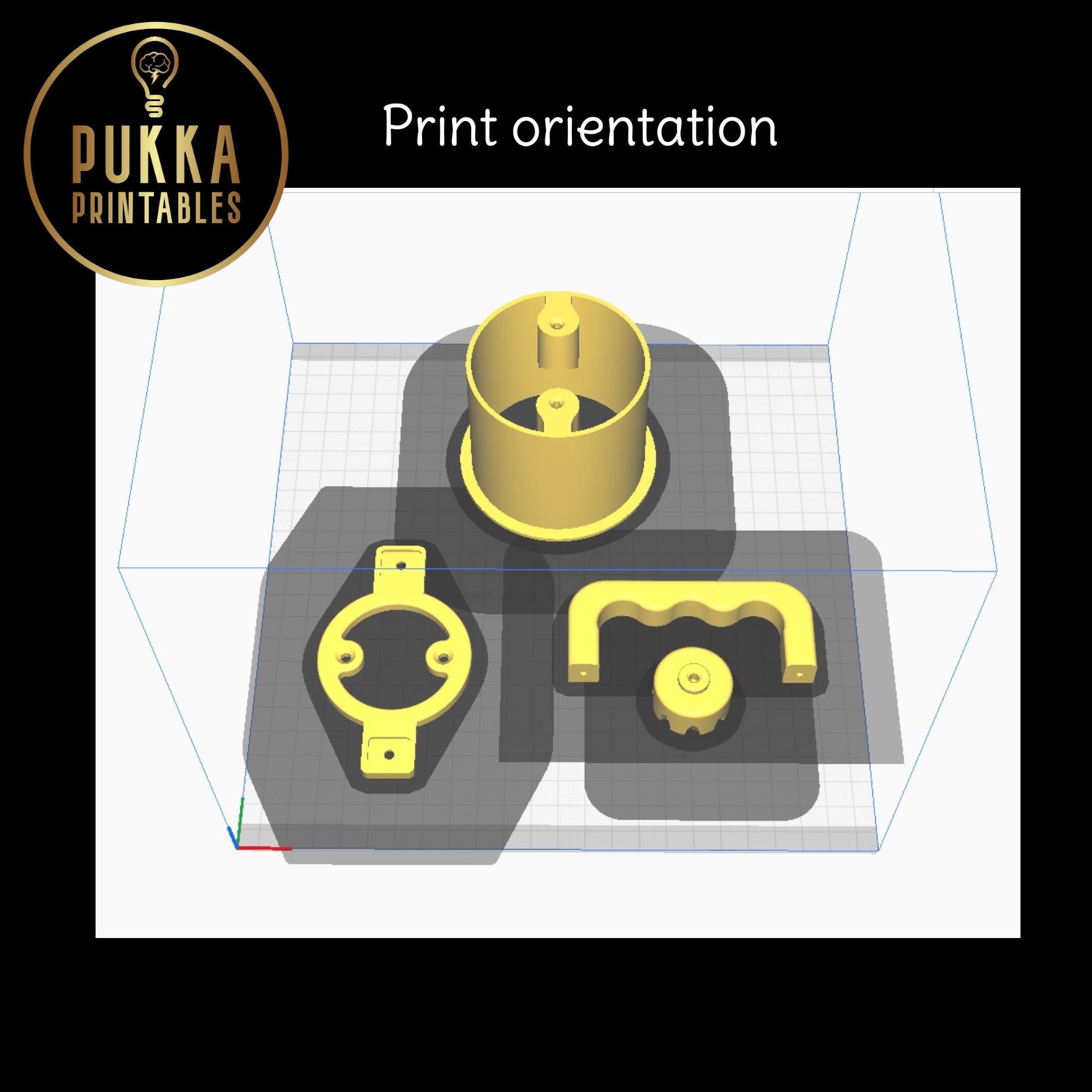 3D Printable Filament Spool Organizer: Cable, Wire, Rope Reel (STL File ...