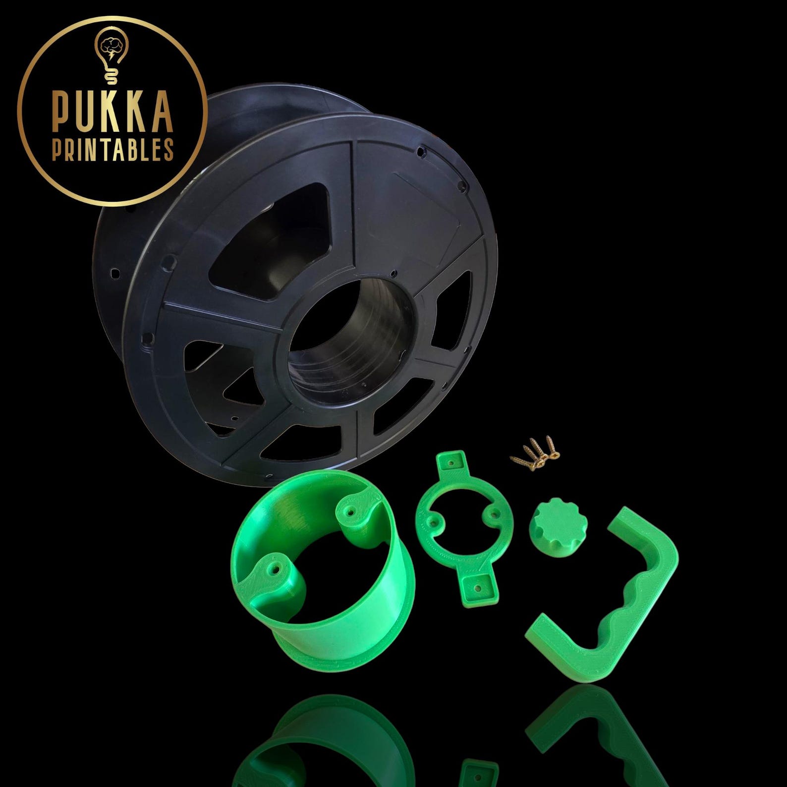 3D Printable Filament Spool Organizer: Cable, Wire, Rope Reel (STL File ...