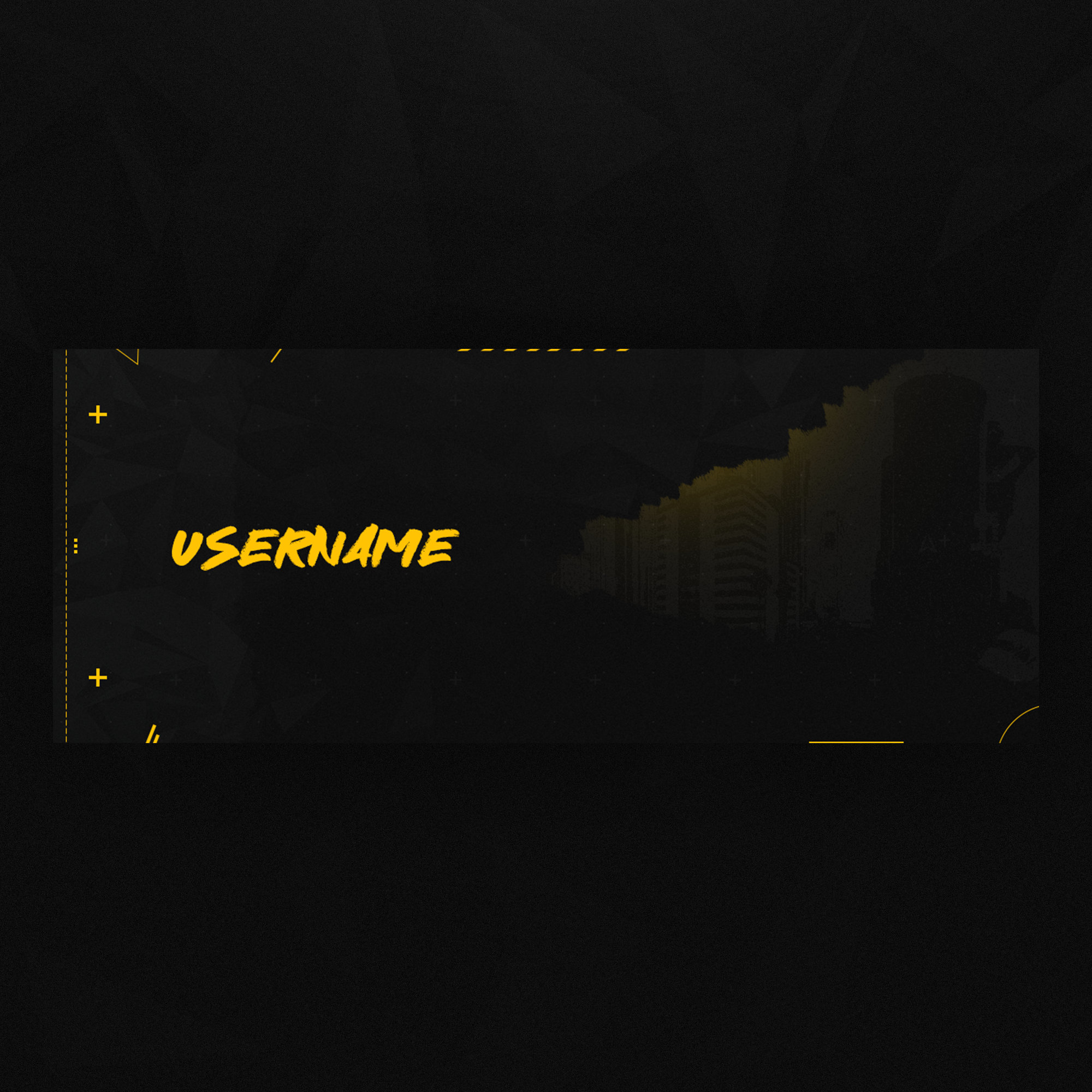 Brush Twitch Banner | Custom Color | Custom Name | Twitch | Abstract ...