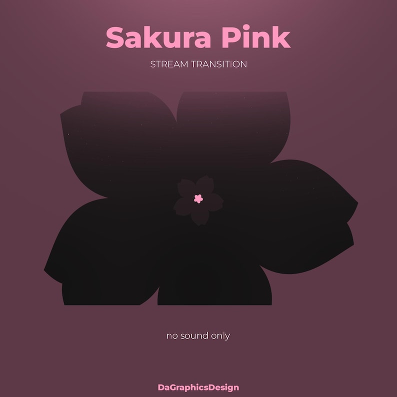 Sakura Transition Pink | Stream Transition | Animated Stream Transition ...