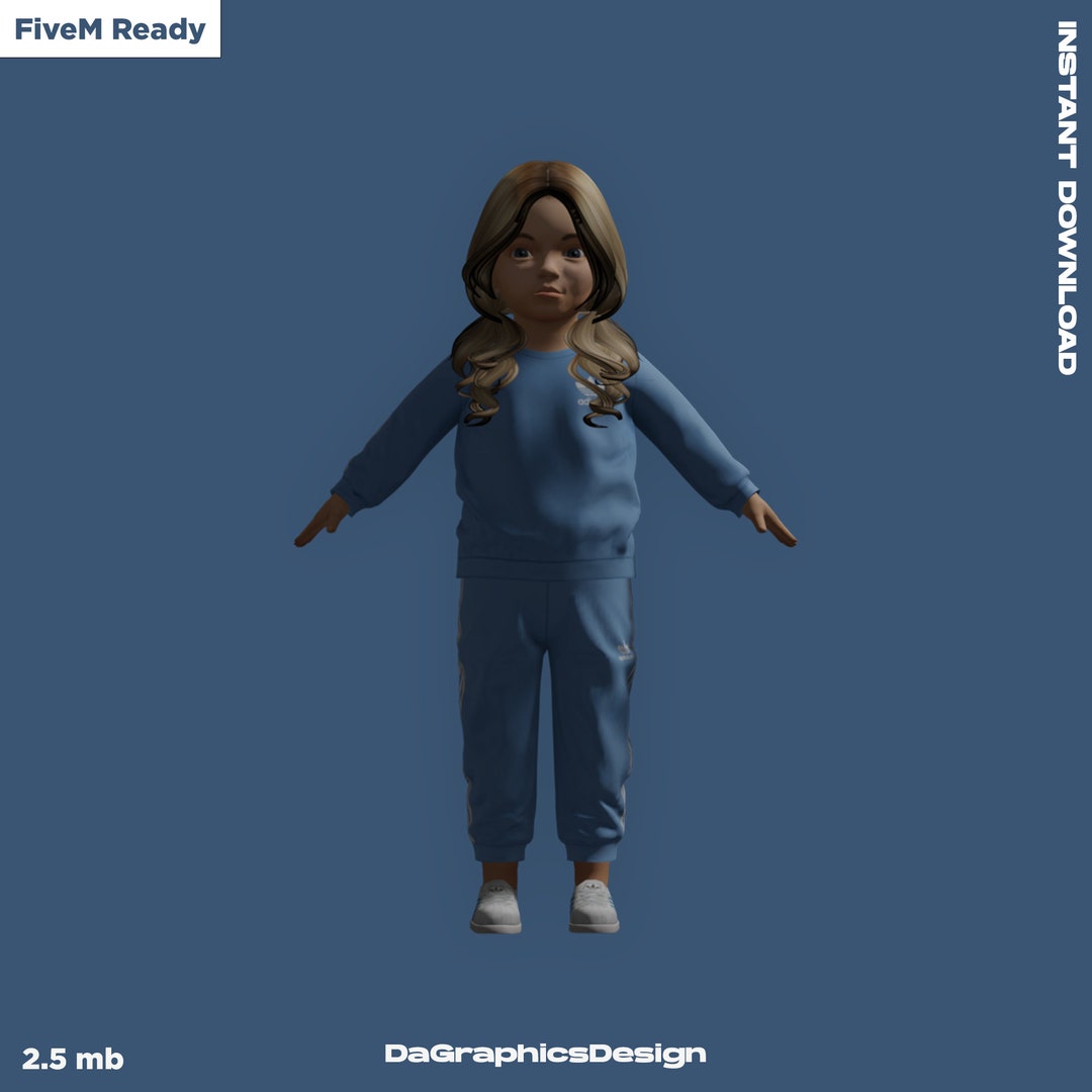 Fivem Baby Ped | Custom Fivem Ped | Baby Ped | Baby Urban Ped | Female ...