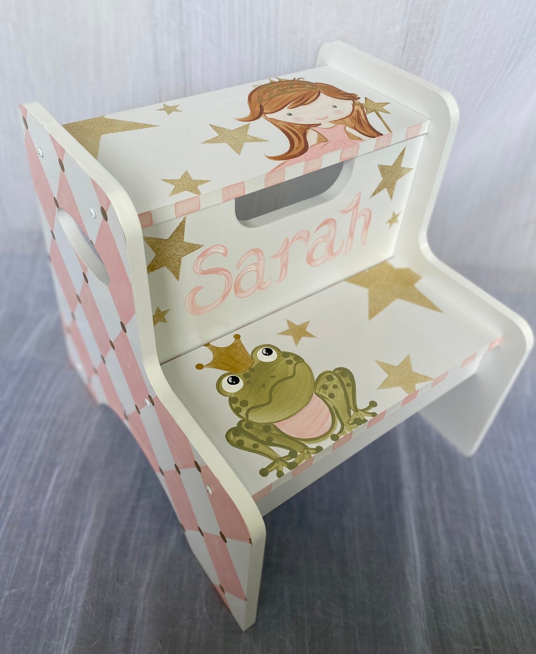 Princess Two-step Step Stool - Etsy
