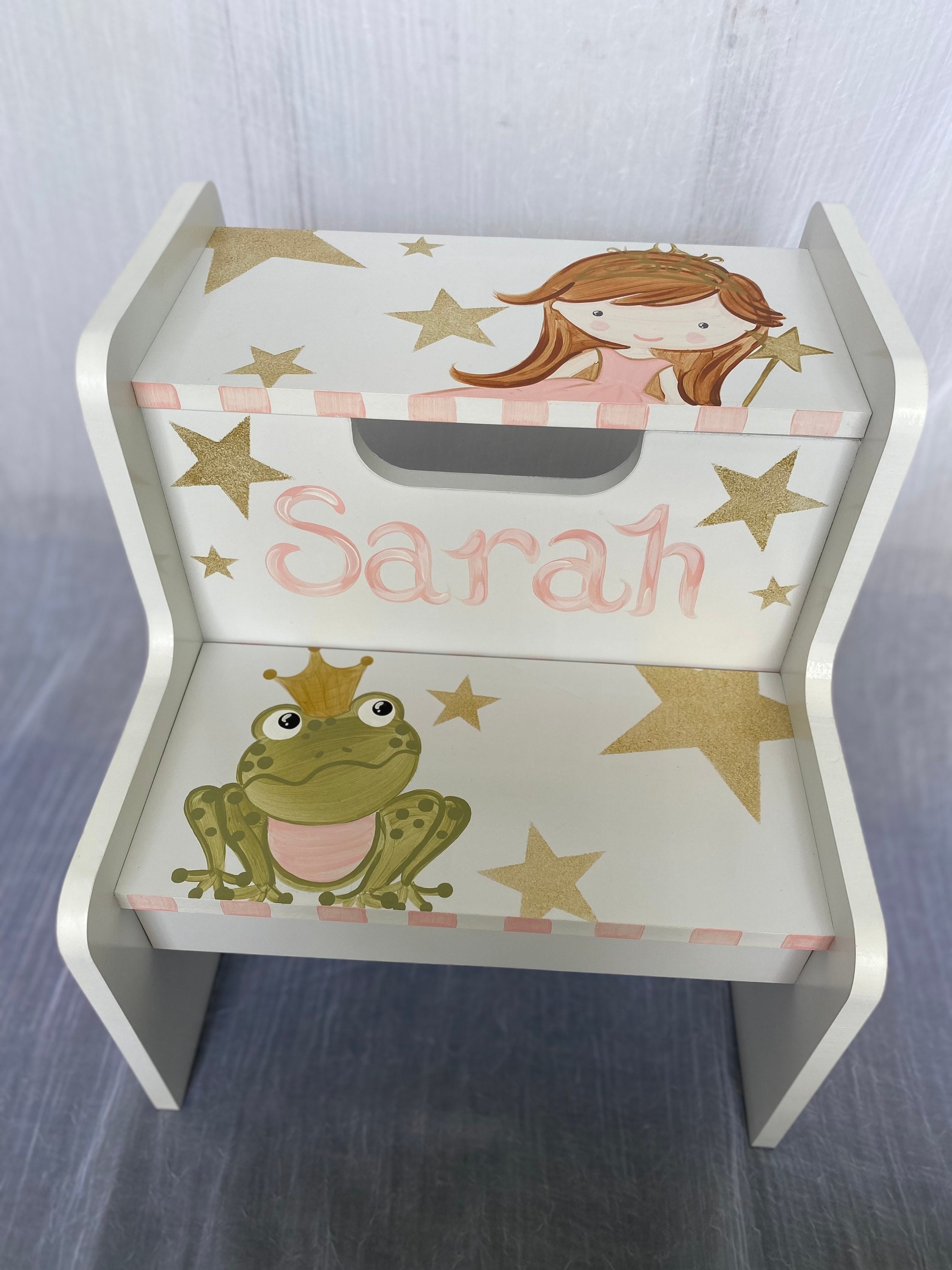 Princess Two-step Step Stool - Etsy