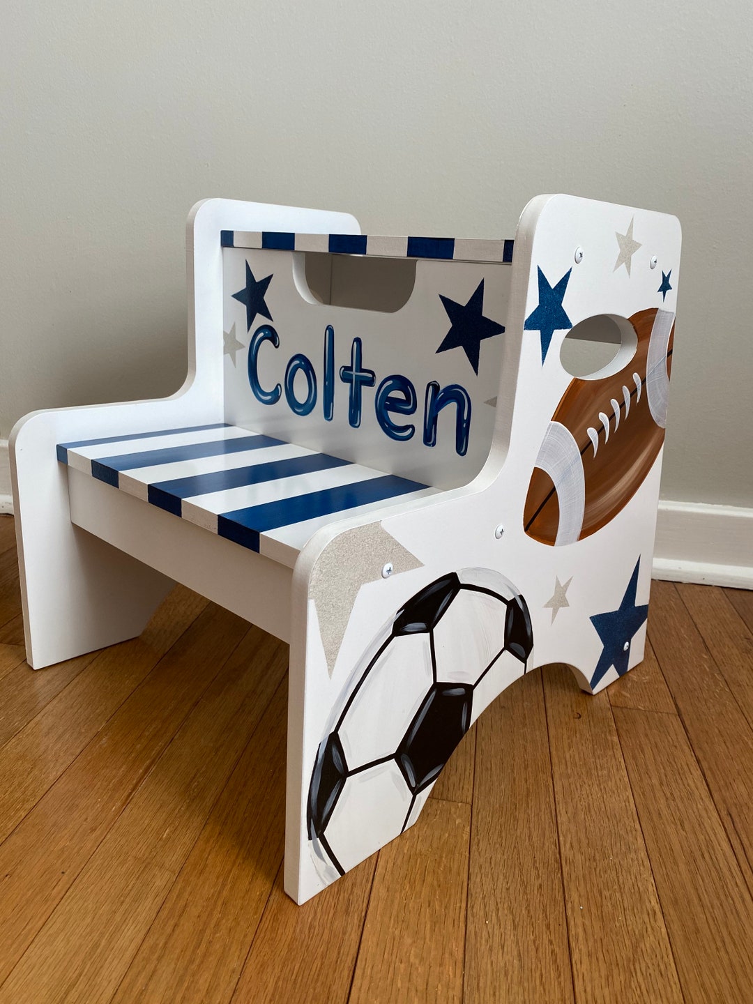 Sports Step Stool - Etsy