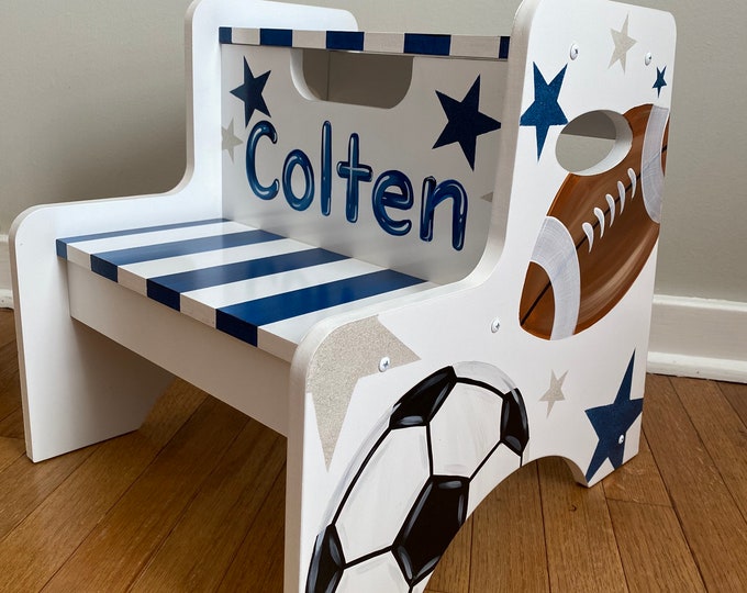 Sports Step Stool - Etsy