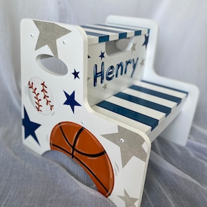 Sports Step Stool - Etsy
