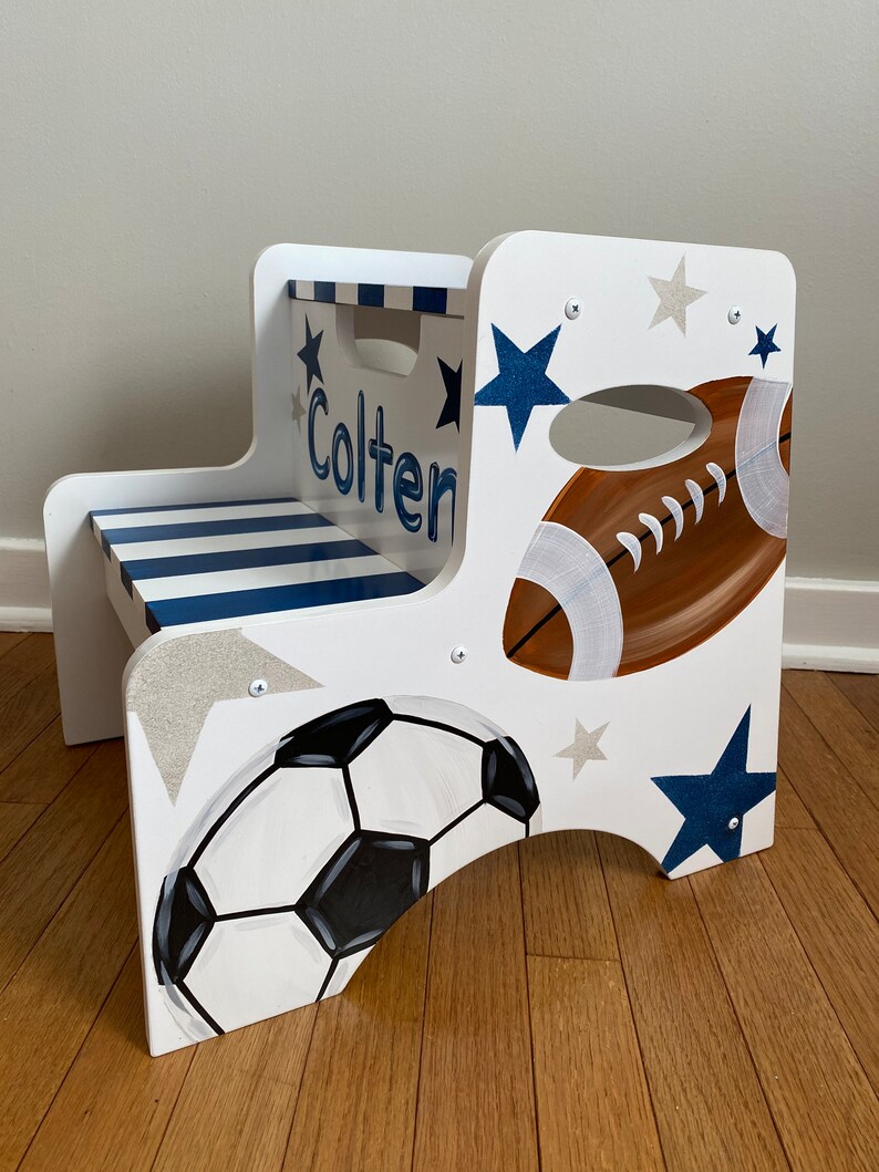 Sports Step Stool - Etsy