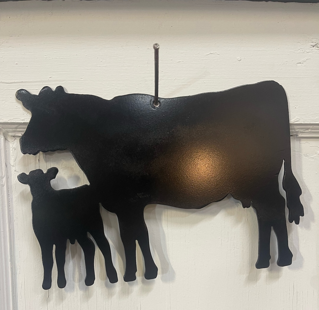 Cow With Calf Sign - Etsy