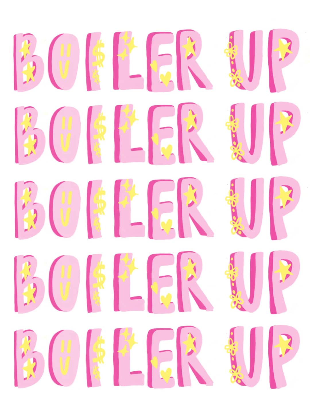 Boiler up Wall Art Fun Purdue Art Purdue Room Decor - Etsy