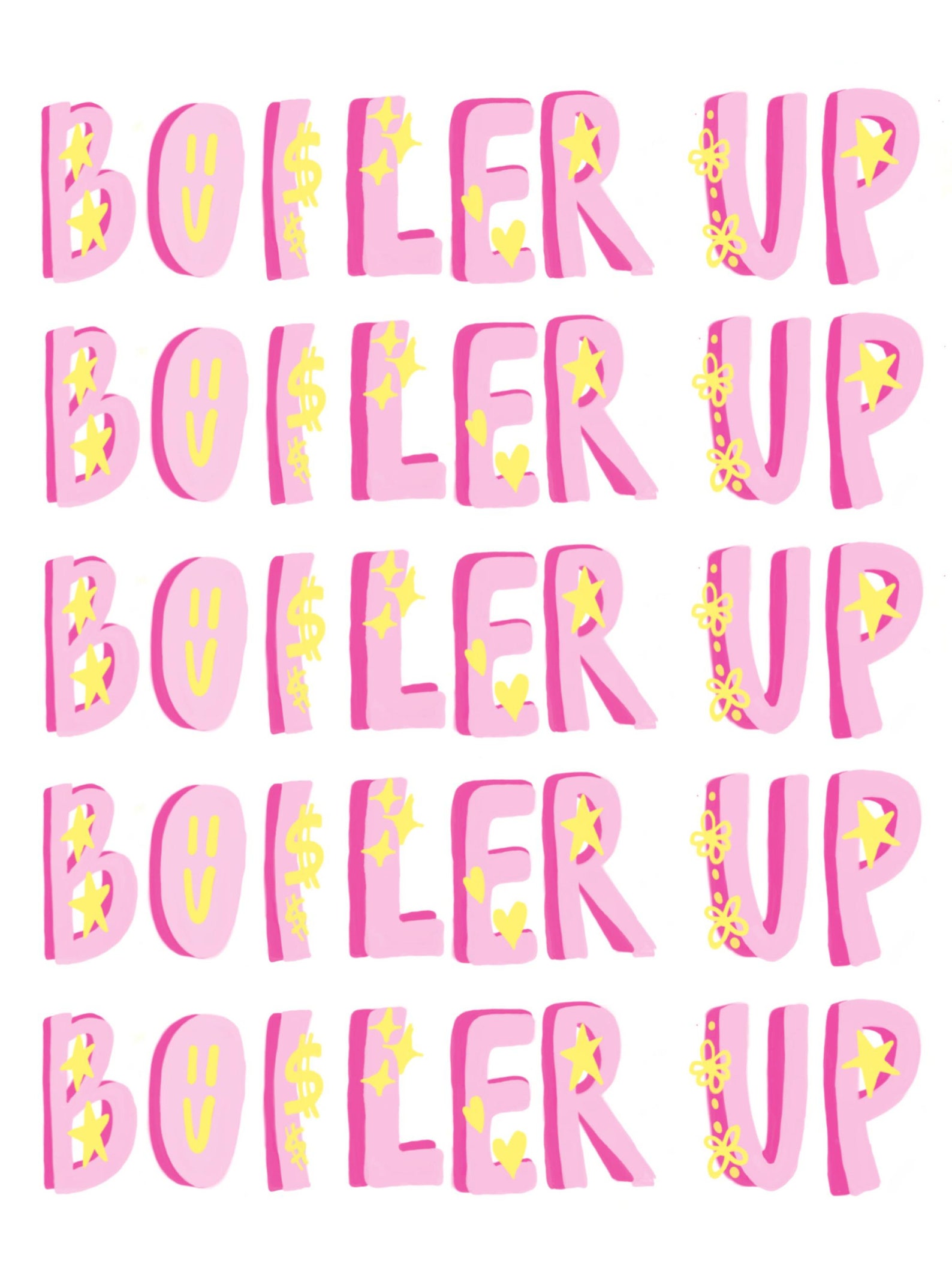 Boiler up Wall Art Fun Purdue Art Purdue Room Decor - Etsy