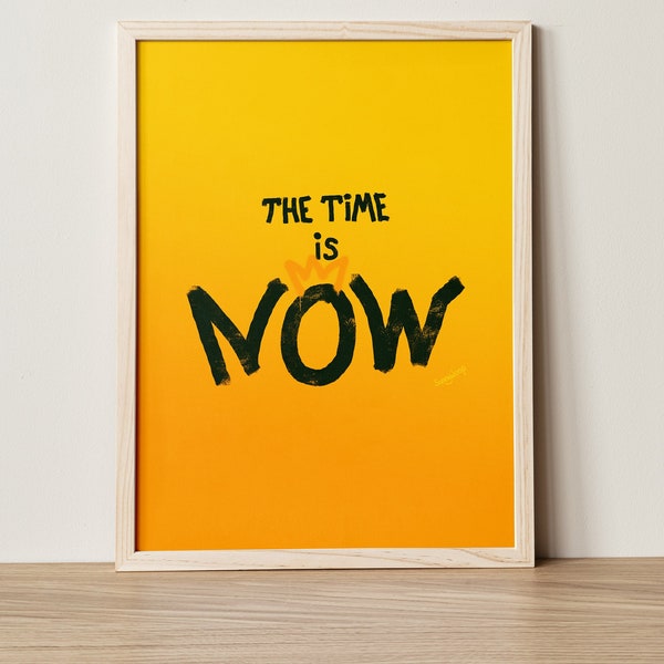 Time is Now - Etsy
