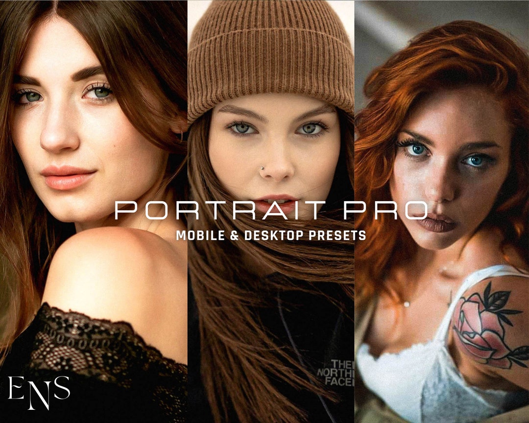 10 Portrait Pro Presets / Mobile & Desktop / Influencer / Blogger ...