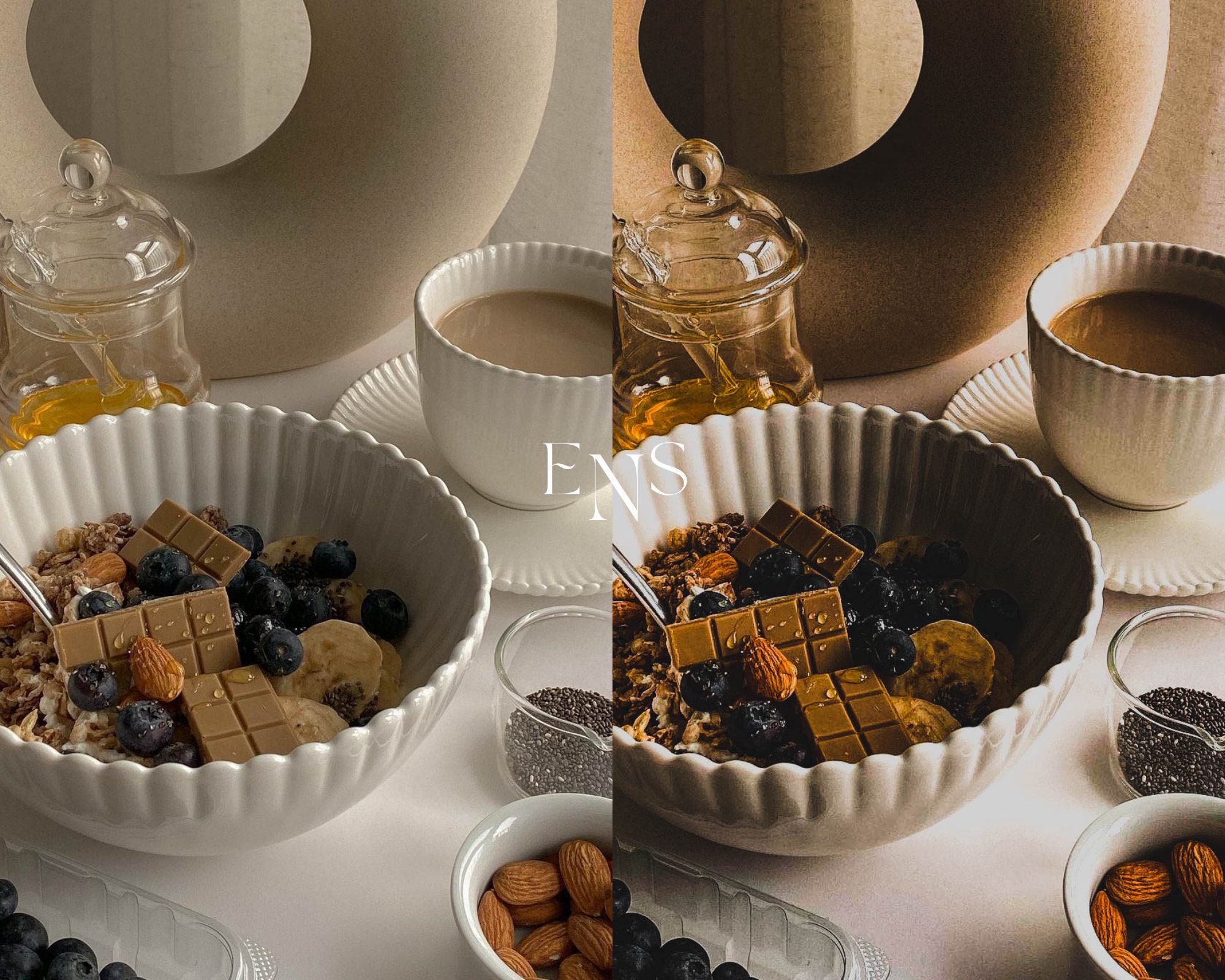 10 Moody Food Presets / Mobile & Desktop Filter / Blogger / Black Tones ...