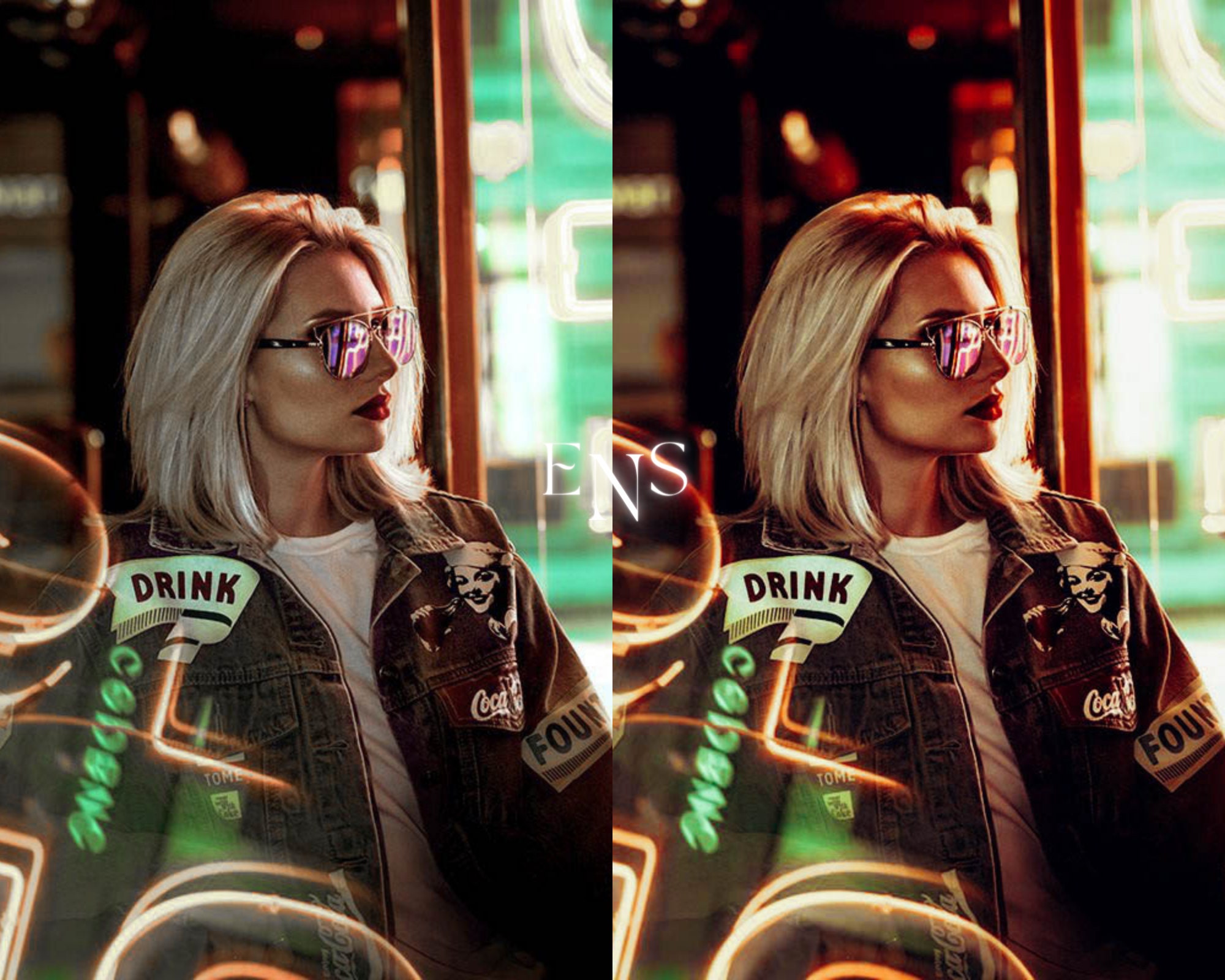 10 Cyberpunk Presets / Mobile & Desktop / Party / Blogger / Neon Lights ...