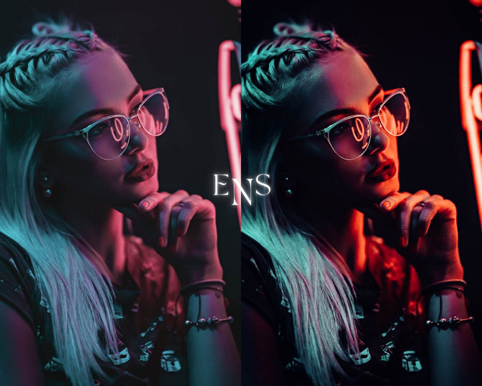 10 Cyberpunk Presets / Mobile & Desktop / Party / Blogger / Neon Lights ...