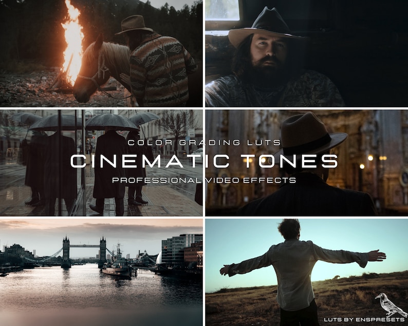 20 Cinematic Luts for Color Grading Video and Photo for Mobile and ...