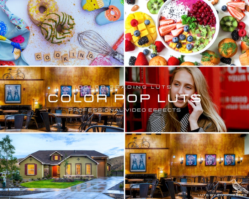 15 Color Pop Luts for Color Grading Video and Photo for Mobile and ...