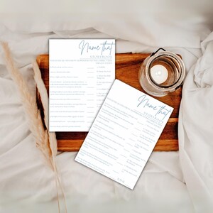 Name That Storybook Game Editable, Book Themed Baby Shower Games ...