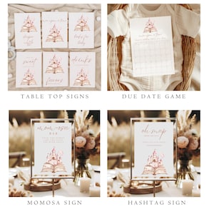 Once Upon A Time Baby Shower Bundle Storybook Themed Baby Shower Bundle ...