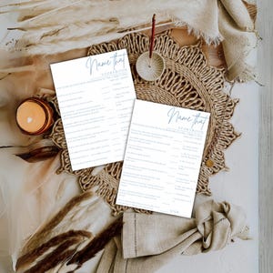 Name That Storybook Game Editable, Book Themed Baby Shower Games ...