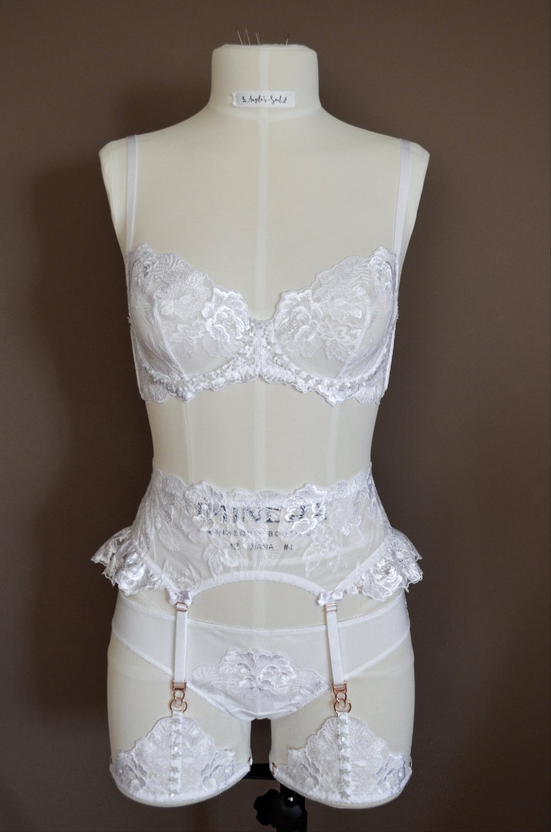 Bride Lingerie Set Wedding Lingerie Set Wedding Night Set Bridal