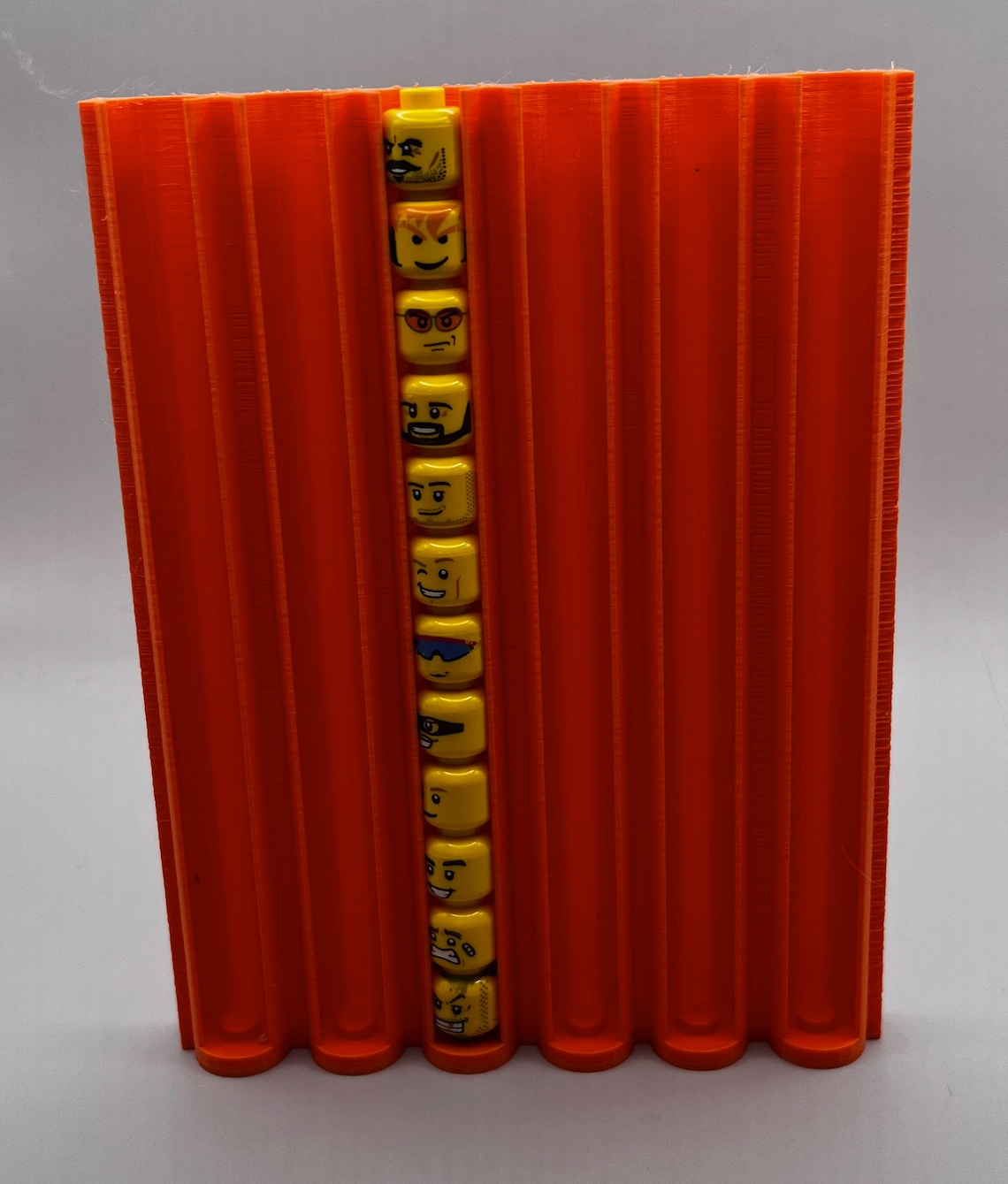 3D Printed LEGO Minifig Head Holder. Perfect for AFOL / - Etsy