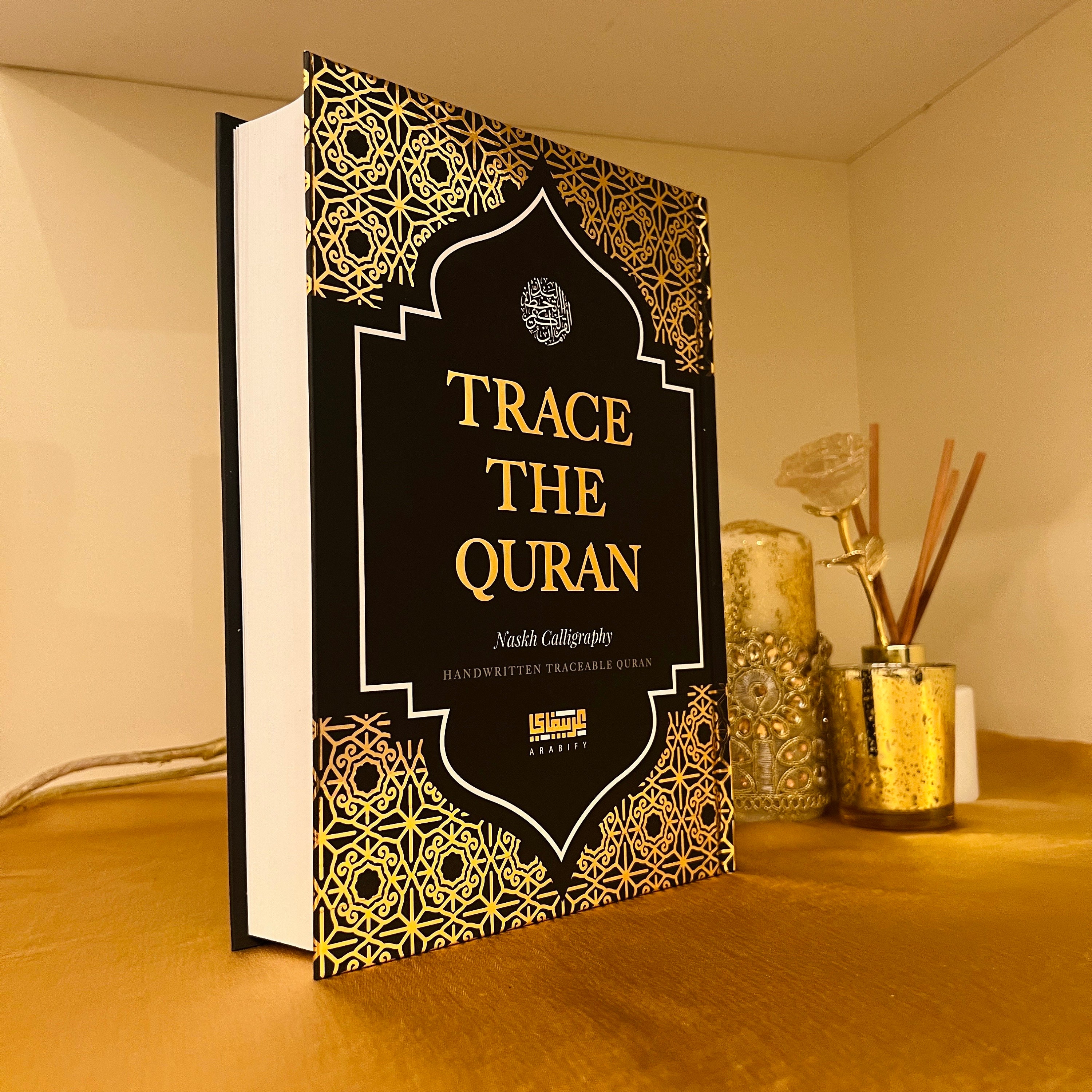Trace the Quran Black Edition - Etsy