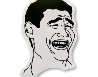 Troll Face Stickers - Etsy