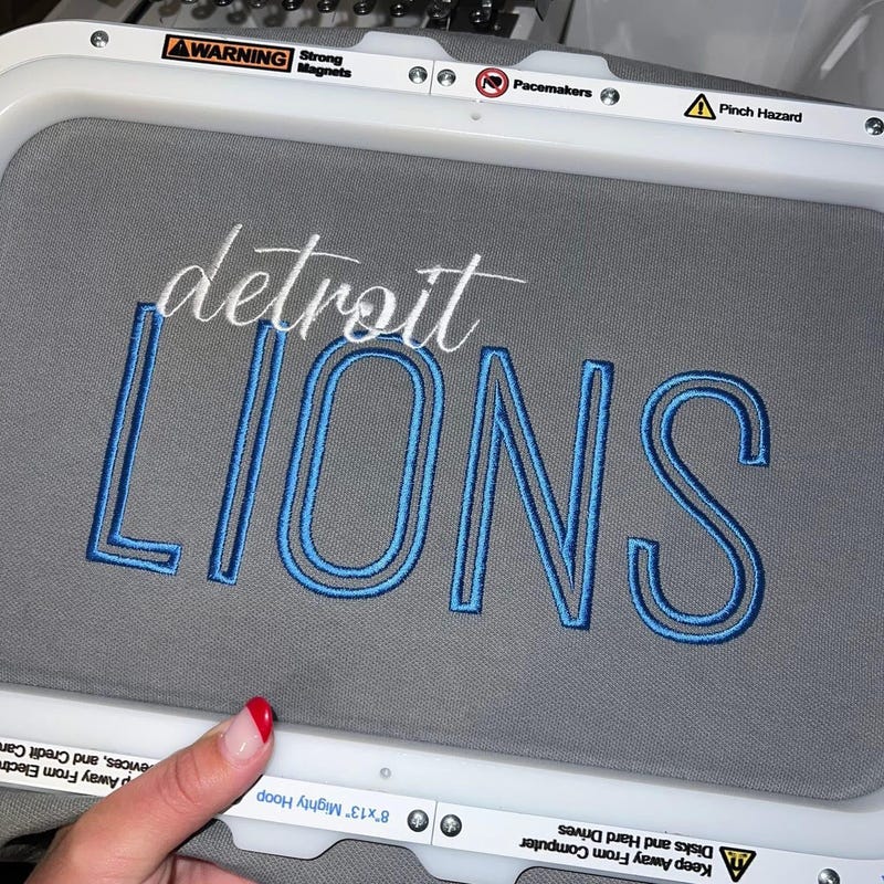 Detroit Embroidery - Etsy