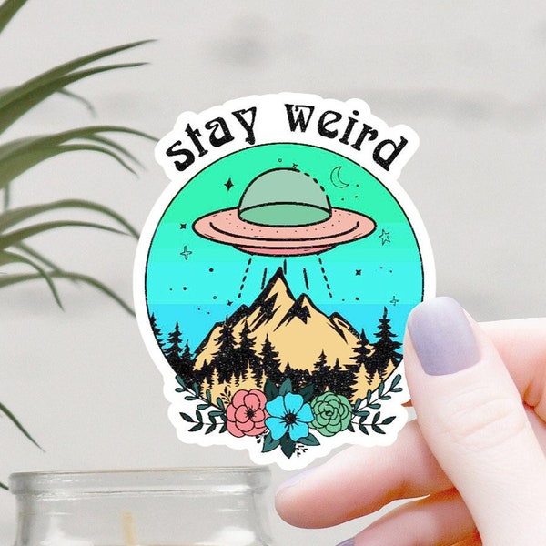 Ufo Sticker - Etsy