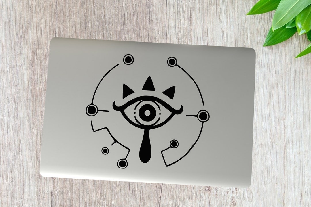 Sheikah Logo- Decal, Sticker, Car, Laptop, Tumbler, Journal, Notebook ...