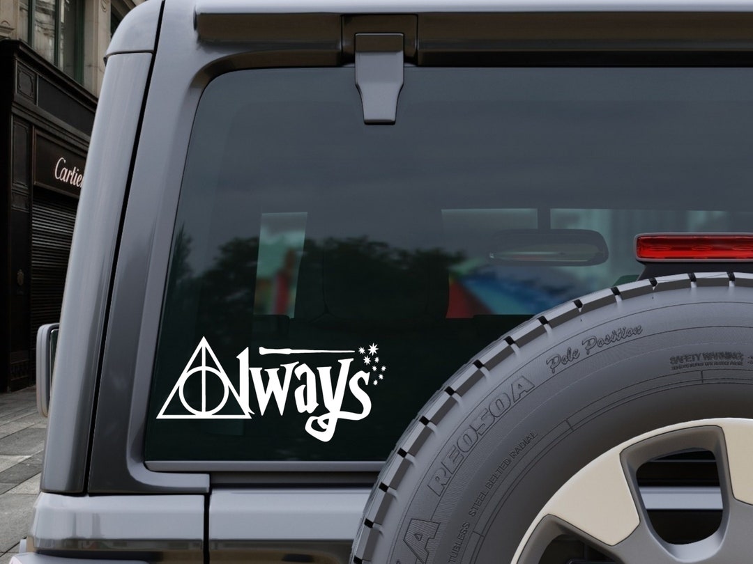 Always, Harry Potter Decal, Sticker, Car, Laptop, Tumbler, Journal ...