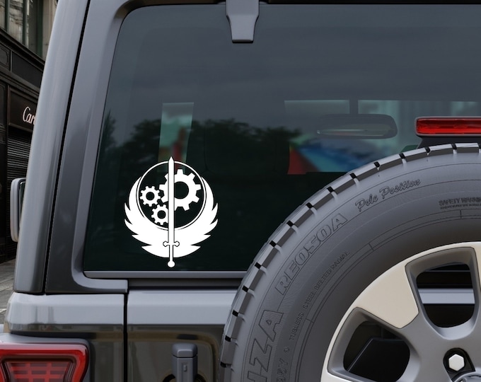 Brotherhood of Steel Decal, Sticker, Car, Laptop, Tumbler, Journal ...