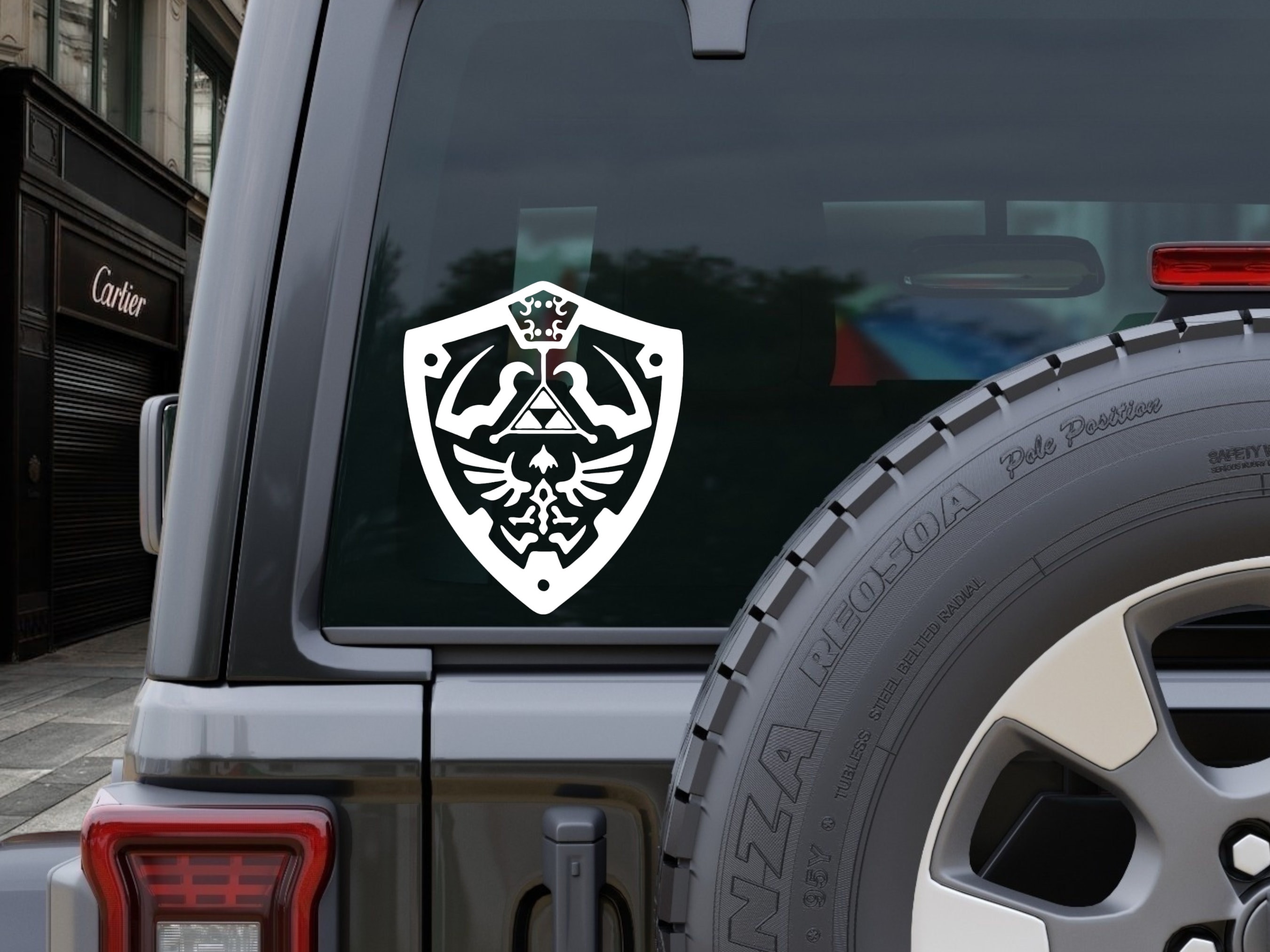 Hylian Shield Decal Sticker Car Laptop Tumbler Journal - Etsy