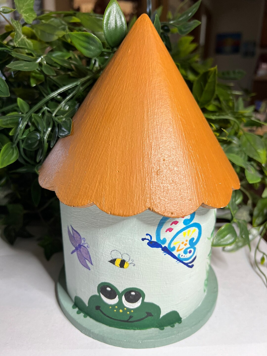 Frog Birdhouse - Etsy