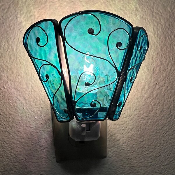 Glass Night Light - Etsy