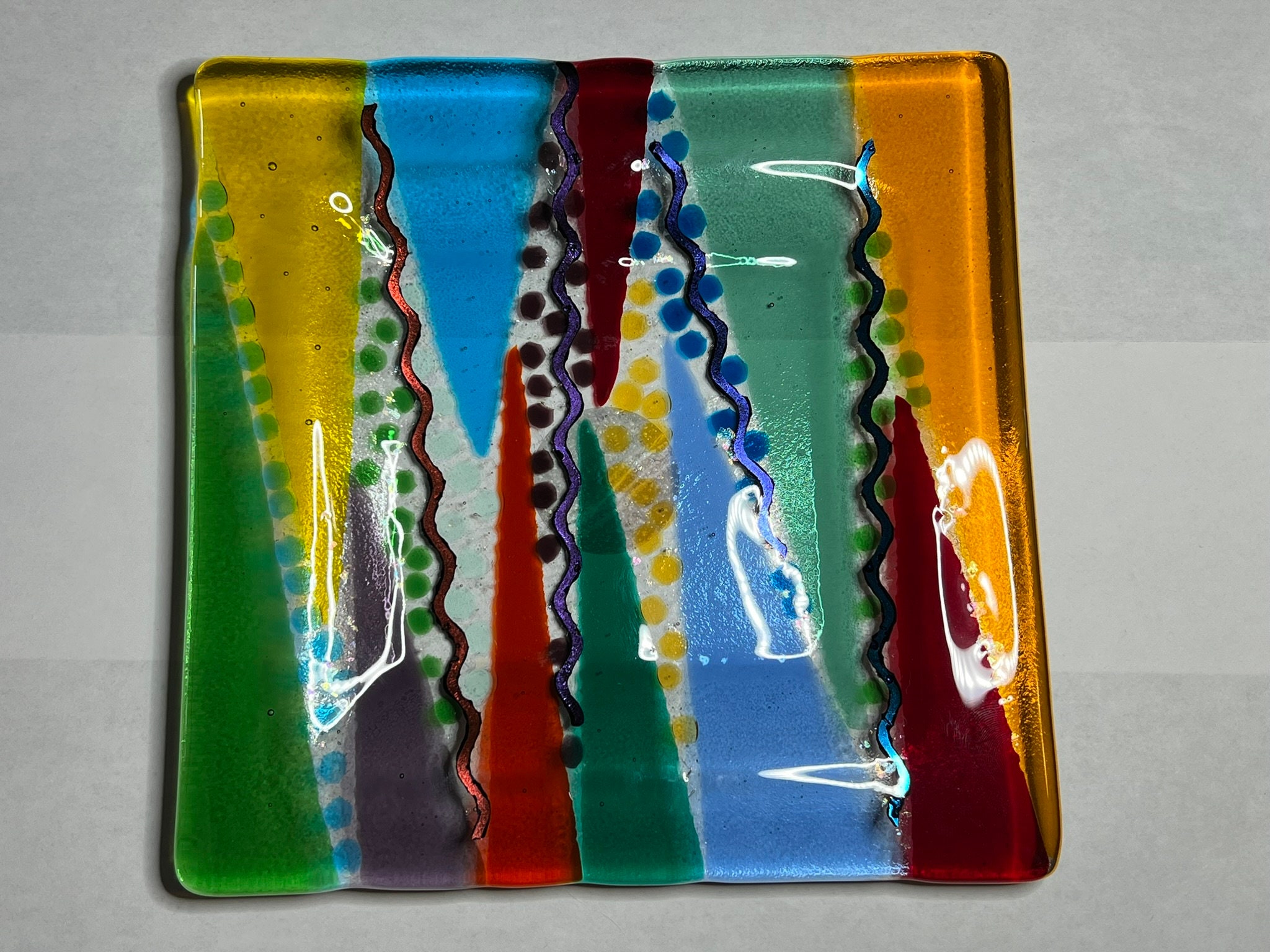 Geo Decoative Plate - Etsy