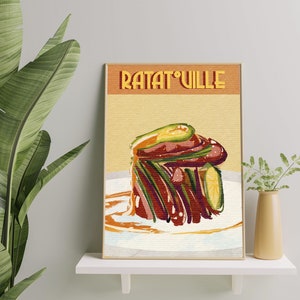 Ratatouille - Foodie Poster - Movie Art Print - Poster - Wall Art. A3 ...