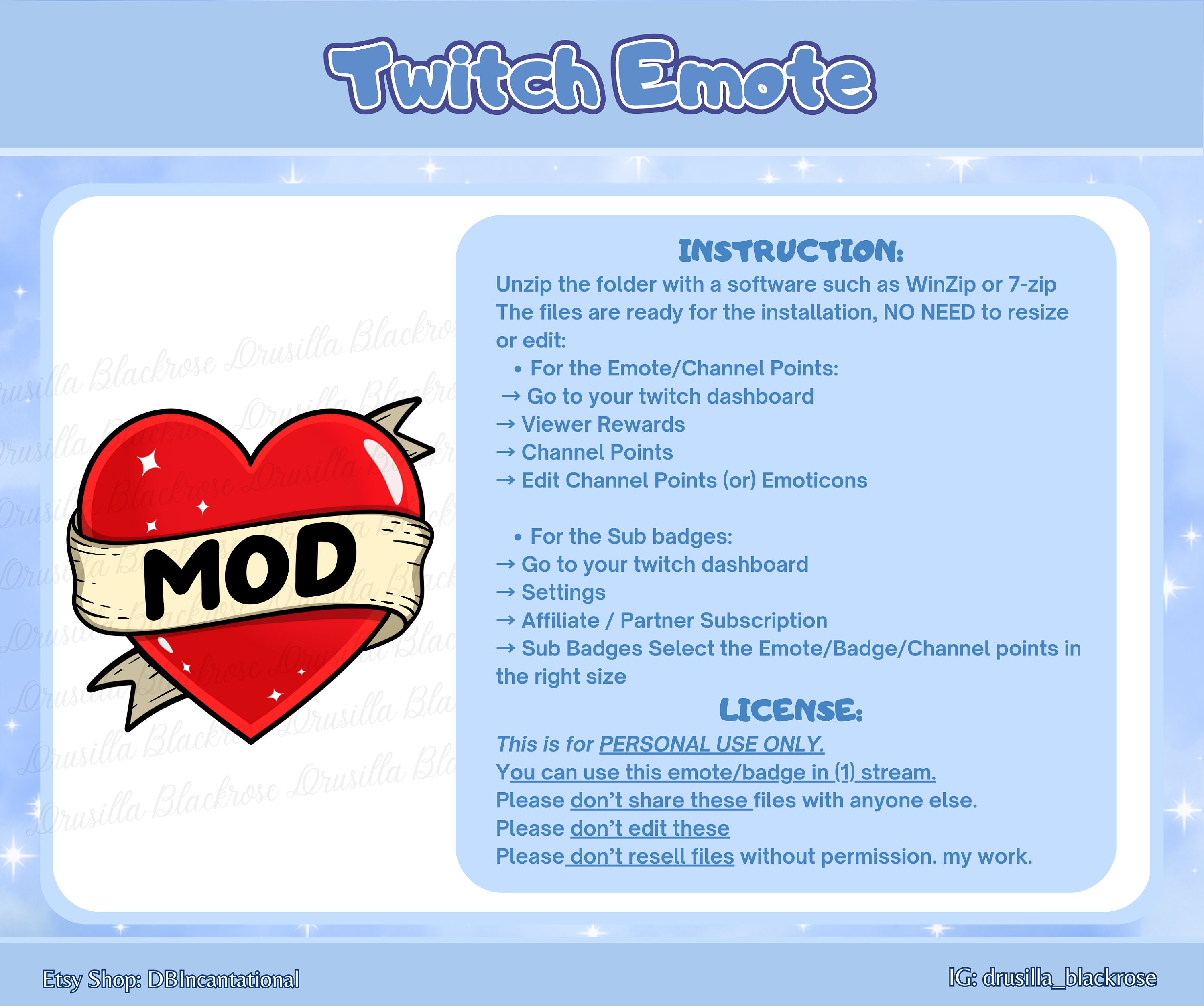 Twitch MOD Appreciation Emote, Red Heart MOD Love, Traditional Tattoo ...