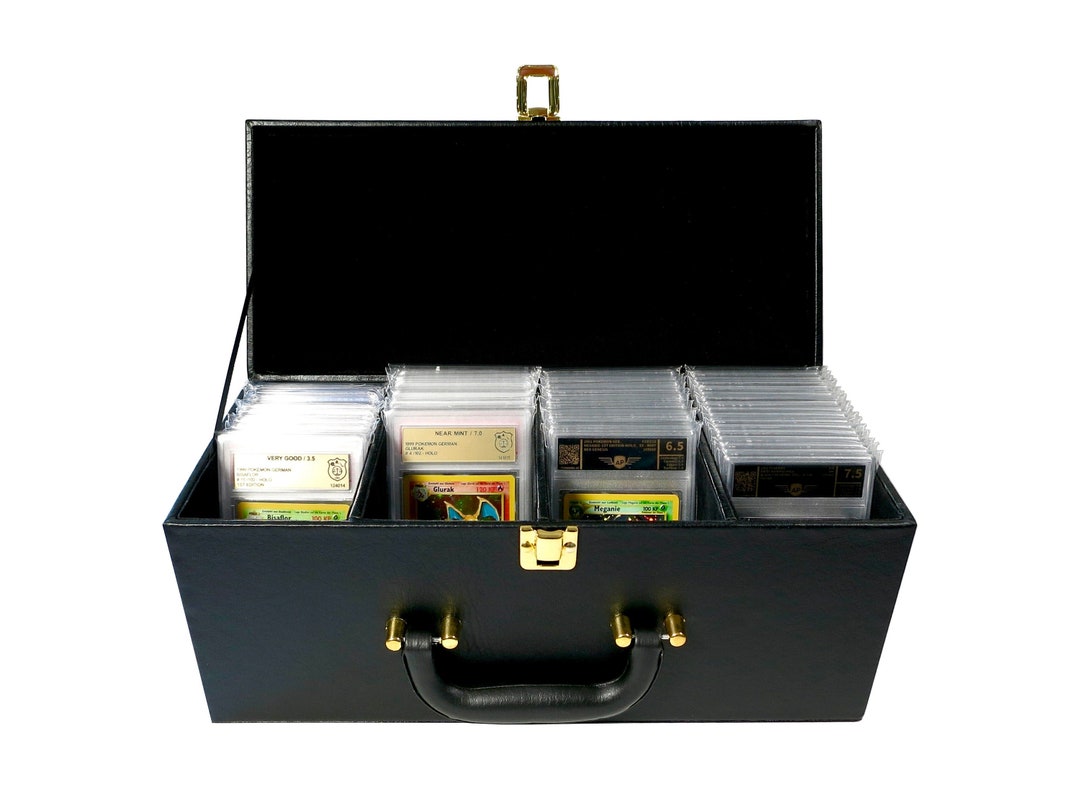 Trading Card Box Collection Case for Grading Cards Toploader - Etsy