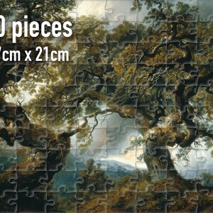 Enchanted Forest Jigsaw Puzzle, Real Wood Puzzle, 1000 500 300 100 ...
