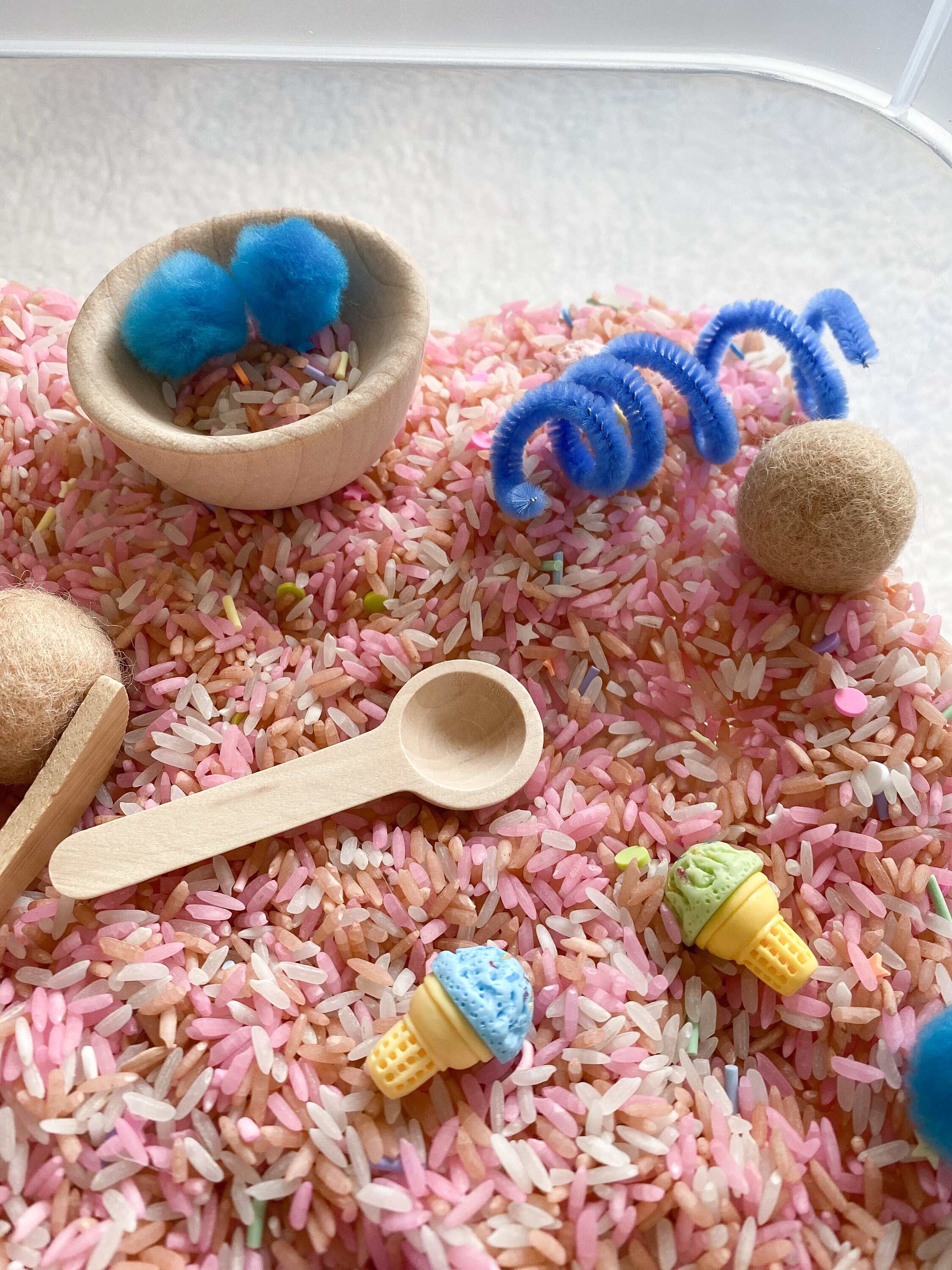 Ice Cream Shop Sensory Kit, Sensory Bin, Toddler Sensory Kit, Sensory ...