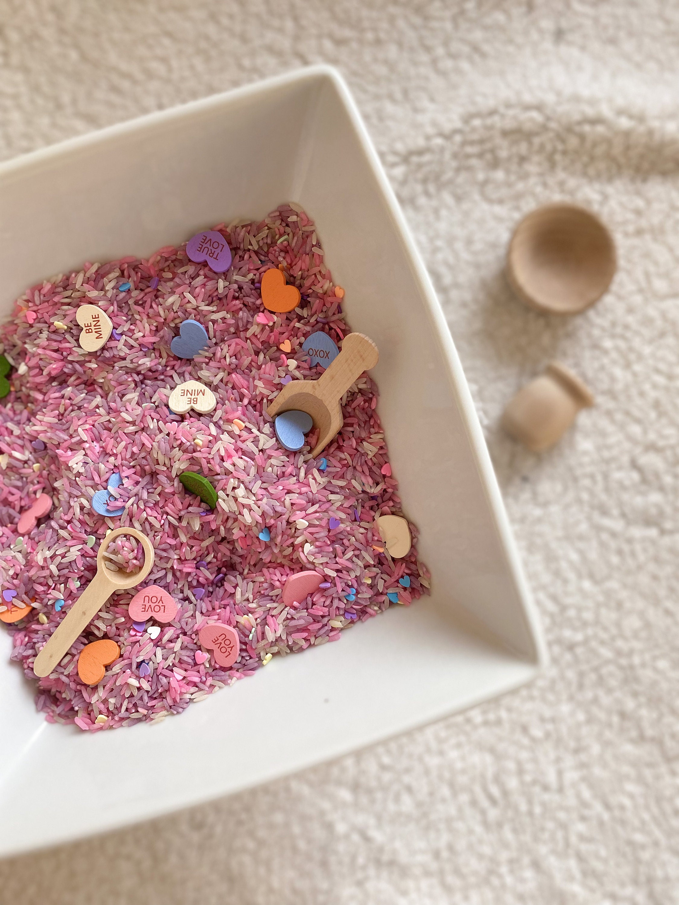 VALENTINES Conversation Hearts Sensory Mix, Sensory Bin Mix, Sensory ...