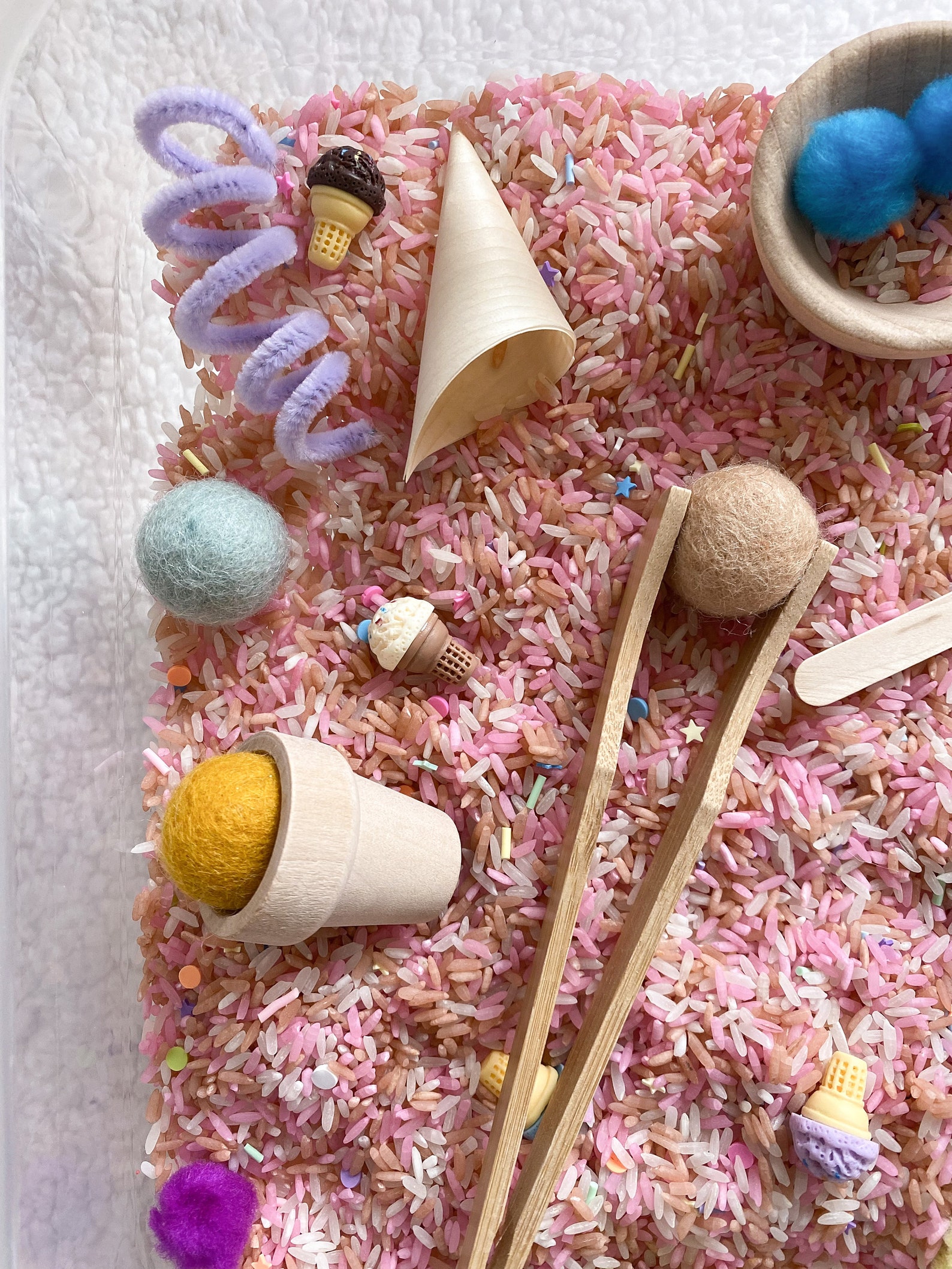 Ice Cream Shop Sensory Kit, Sensory Bin, Toddler Sensory Kit, Sensory ...