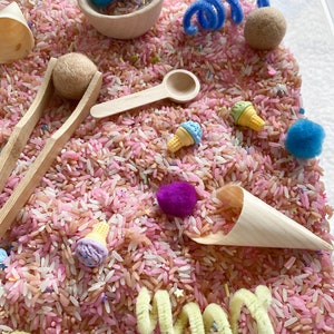 Ice Cream Shop Sensory Kit, Sensory Bin, Toddler Sensory Kit, Sensory ...